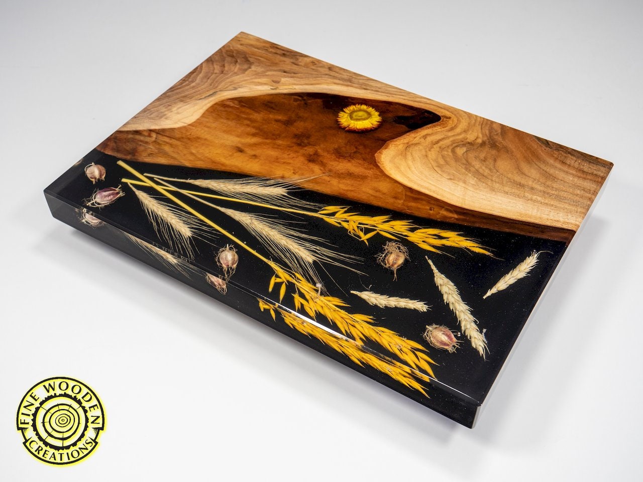 Handmade Ears of Grains Wood Serving Board / Cheese Board - Etsy