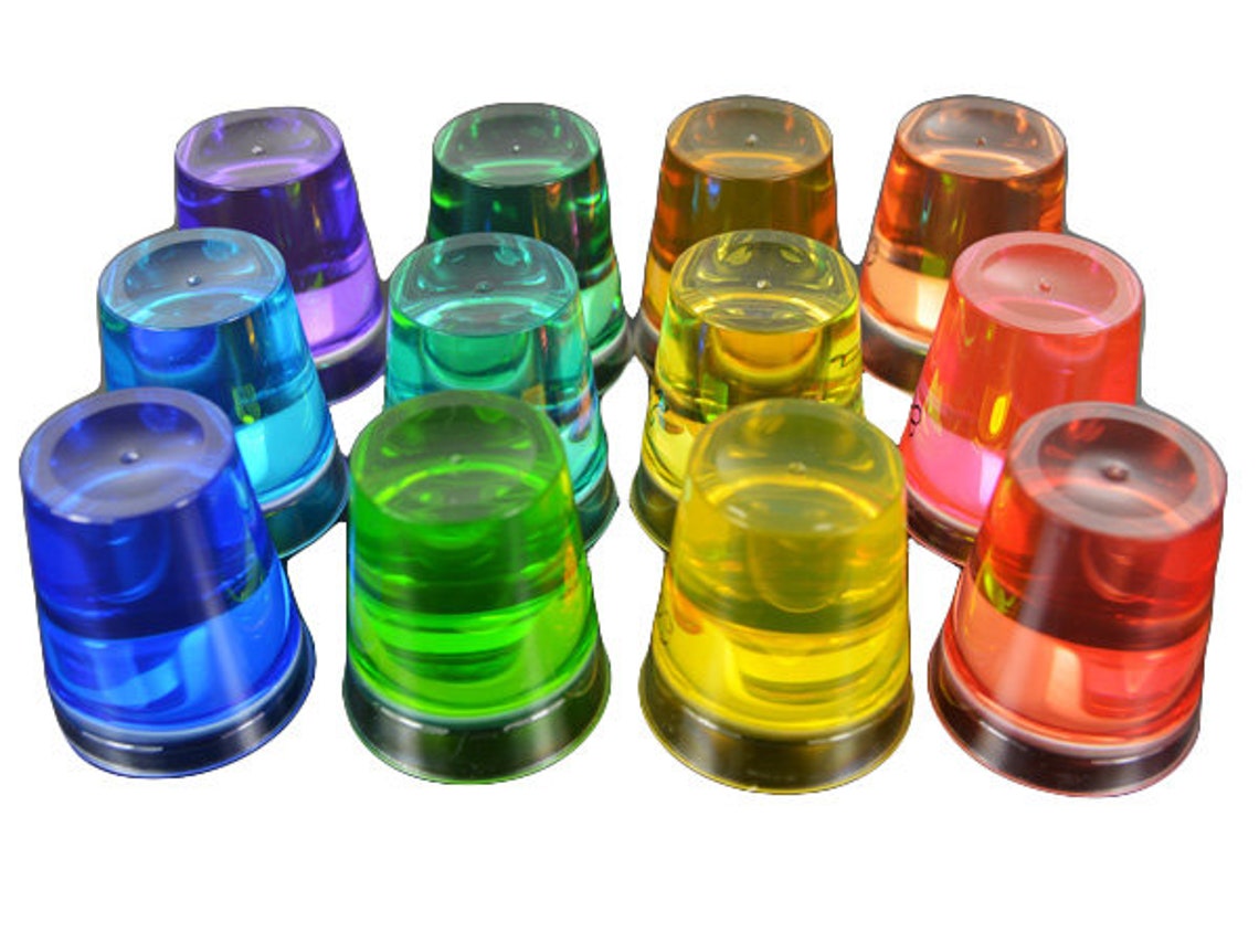 Resin Round Wood Stools Different Colors - Etsy