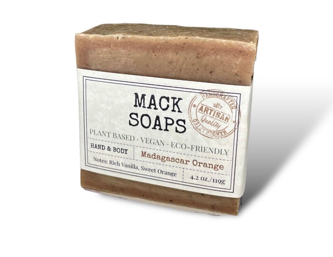 Madagascar Orange Bar Soap - Etsy