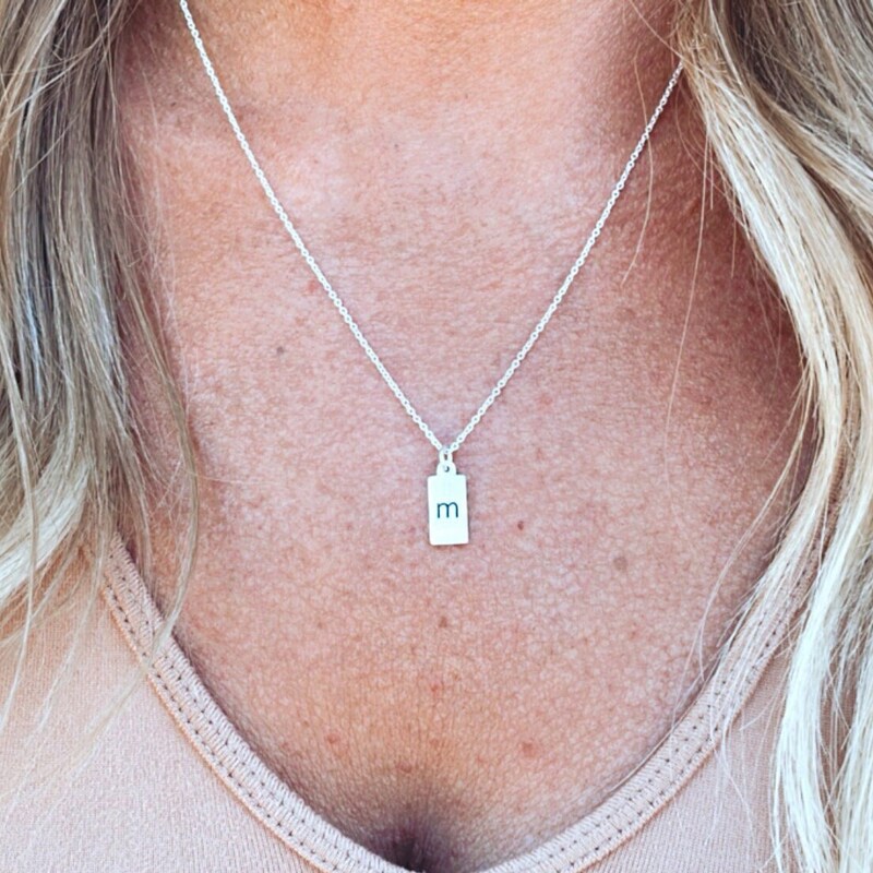 Rectangle Pendant - Etsy