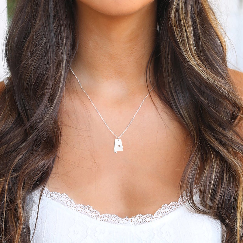 Alabama Jewelry Pendant - Etsy