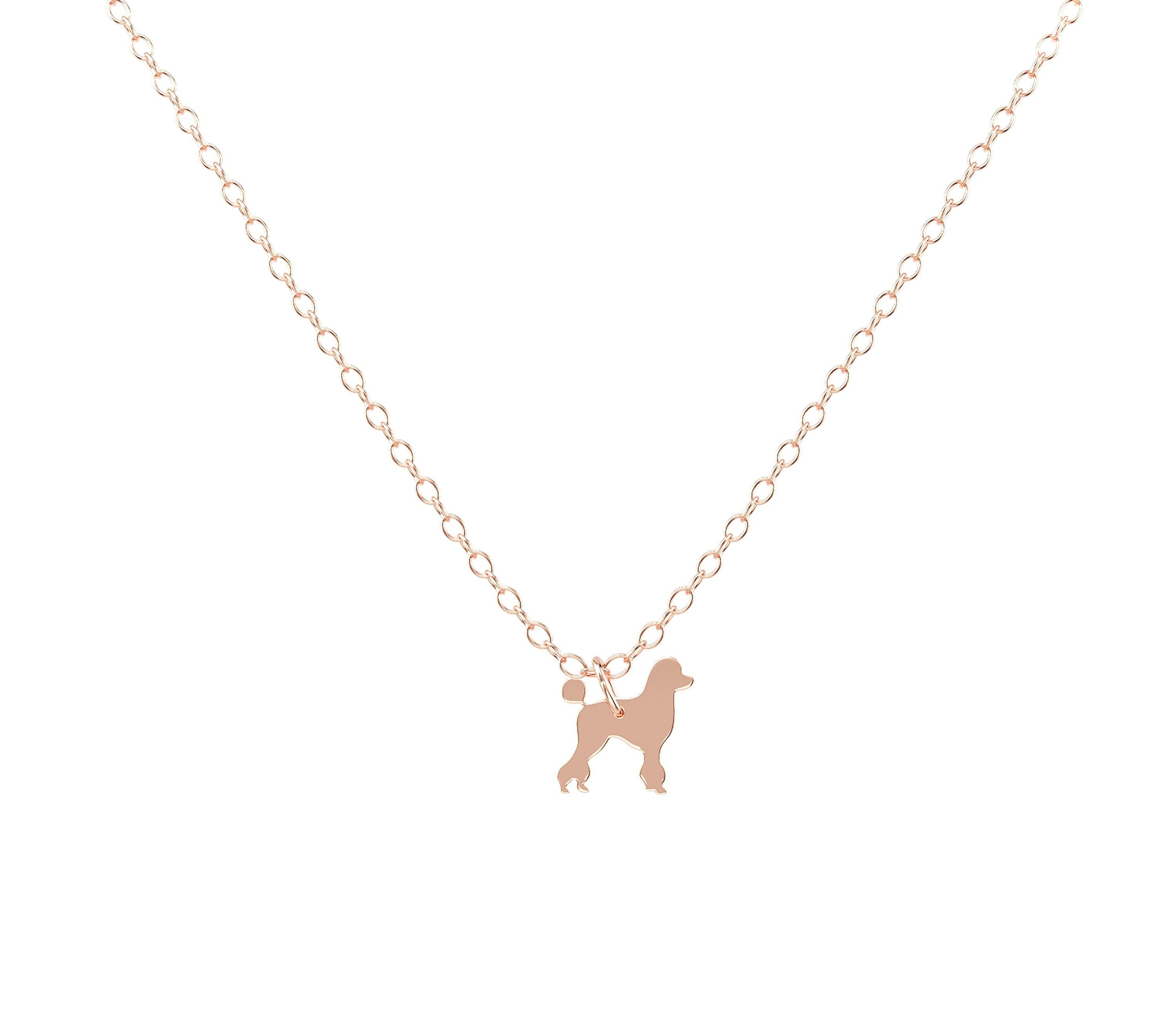 Poodle Necklace • Custom Dog Necklace • Dog Necklace • Dog Pendant - Etsy