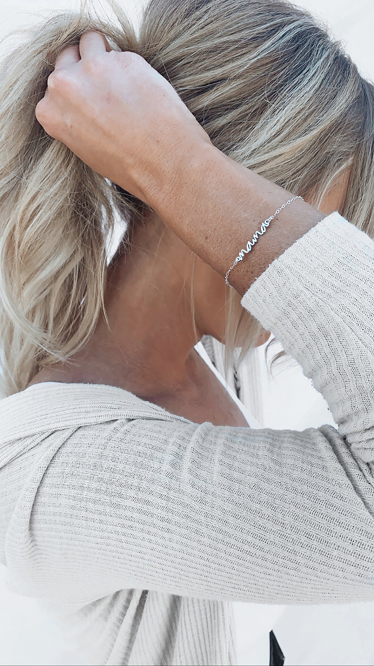 Mama Bracelet New Mom Bracelet Mom Jewelry Personalized - Etsy