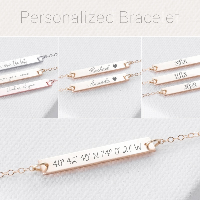 Custom Bracelet - Etsy