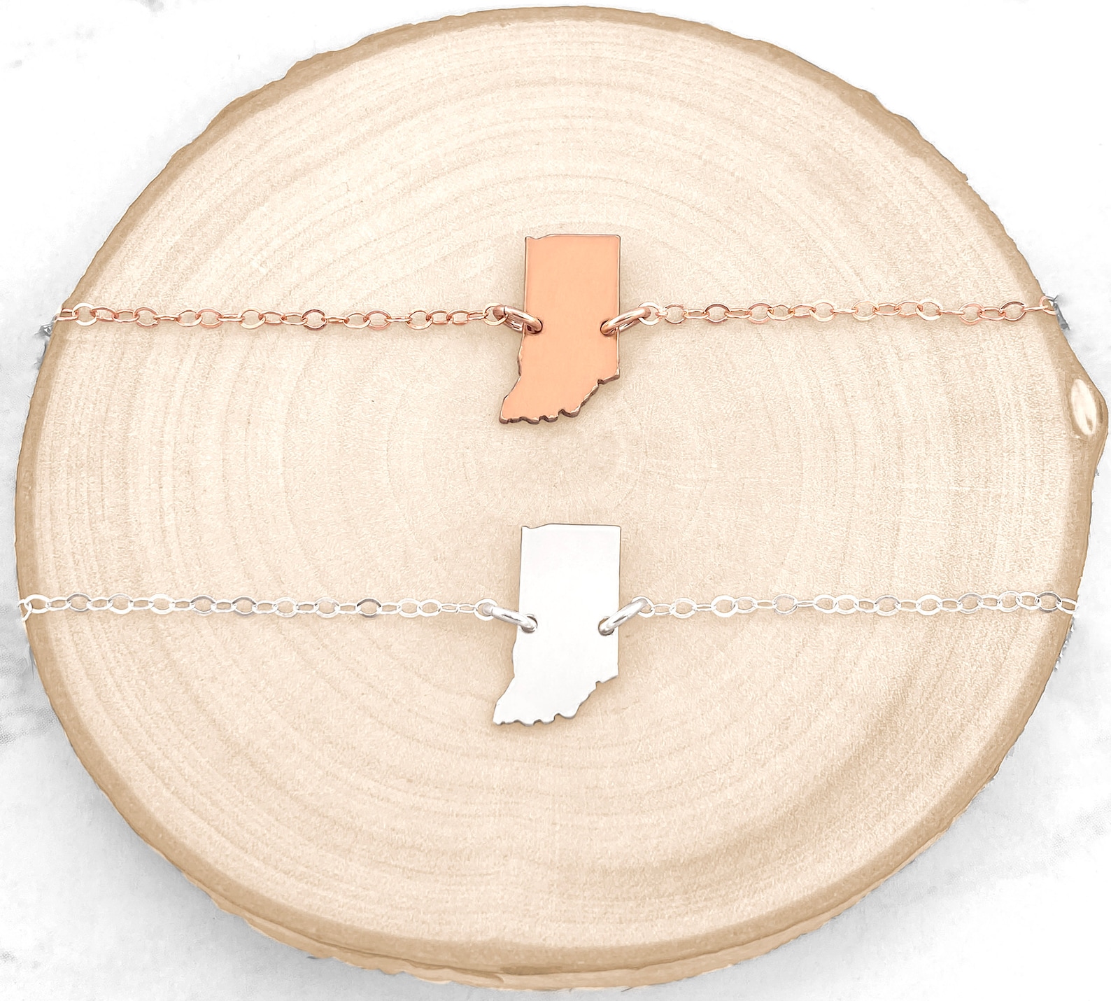 State Cutout Bracelet • Personalized State Bracelet • State Bracelet ...
