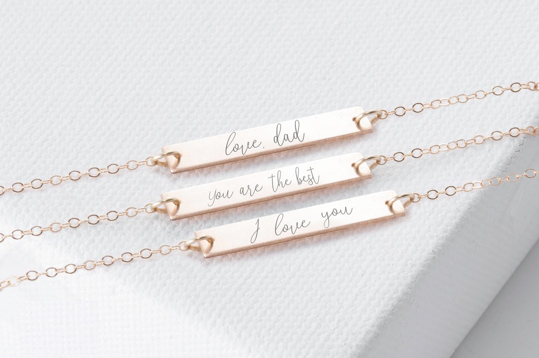 Handwriting Bracelet • Handwritten Bracelet • Custom Bracelet • A ...