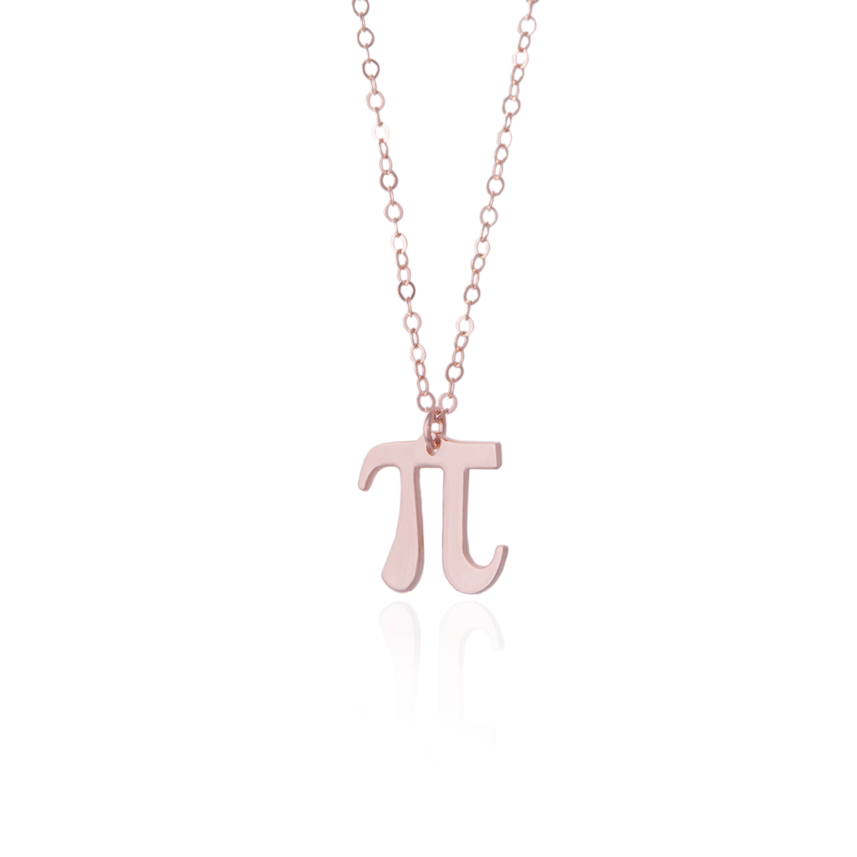 Pi Necklace Pi Jewelry Math Necklace Pi Symbol Necklace - Etsy