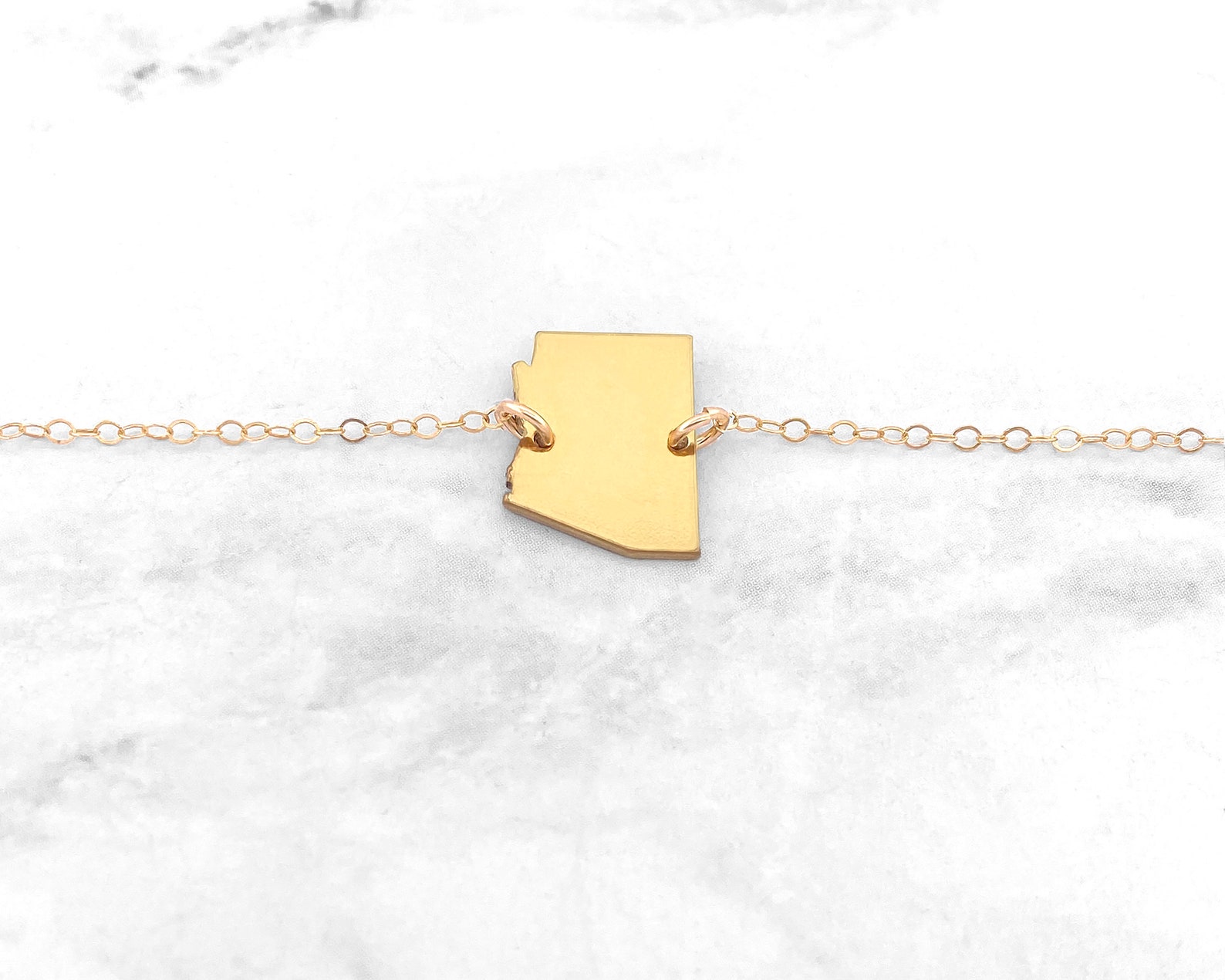 State Cutout Bracelet • Personalized State Bracelet • State Bracelet ...