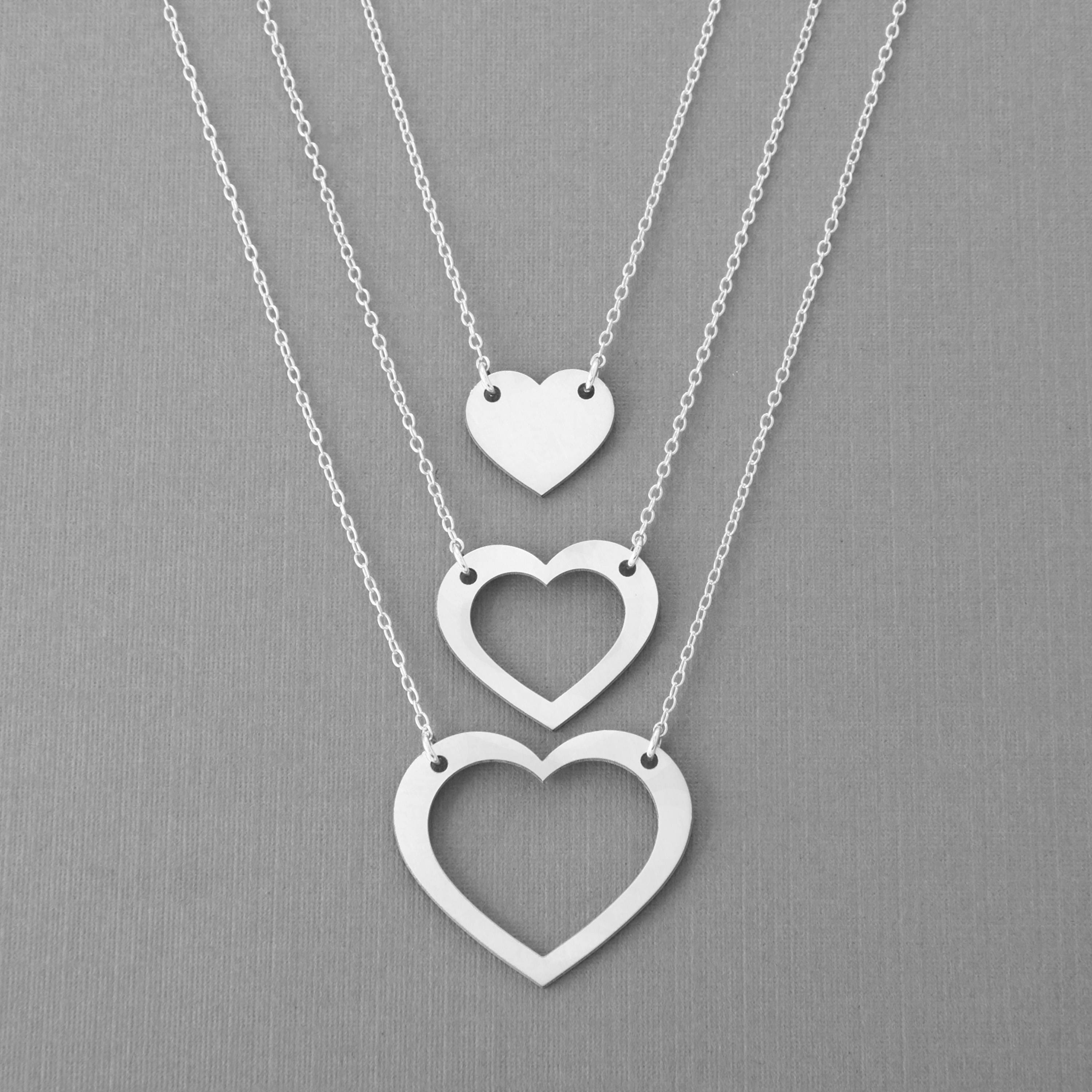 Generations Necklace | Three Generations | Granddaughter Gift | Nana ...