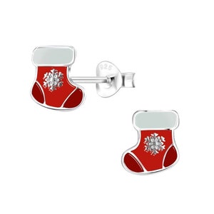 Stocking Earrings • Christmas Earrings • Holiday Jewelry • Stocking ...