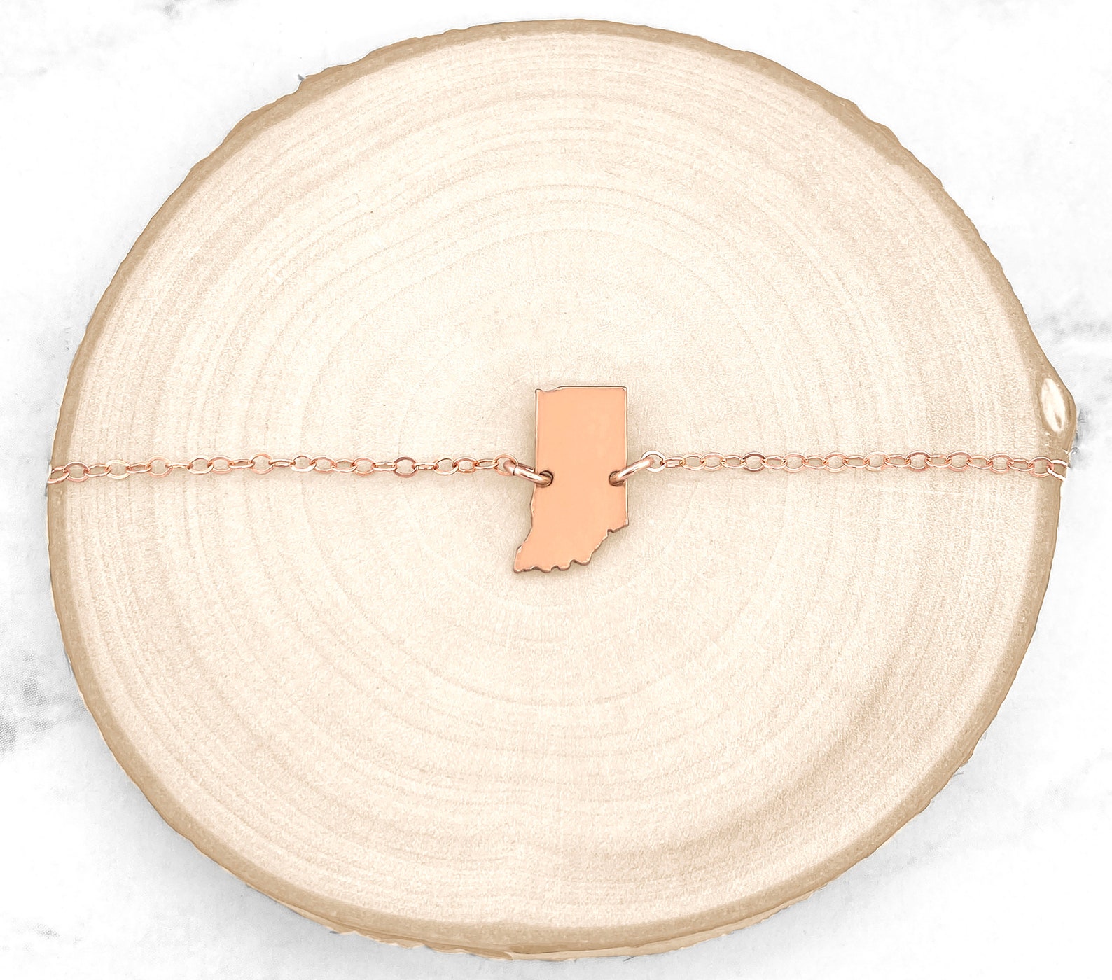 State Cutout Bracelet • Personalized State Bracelet • State Bracelet ...