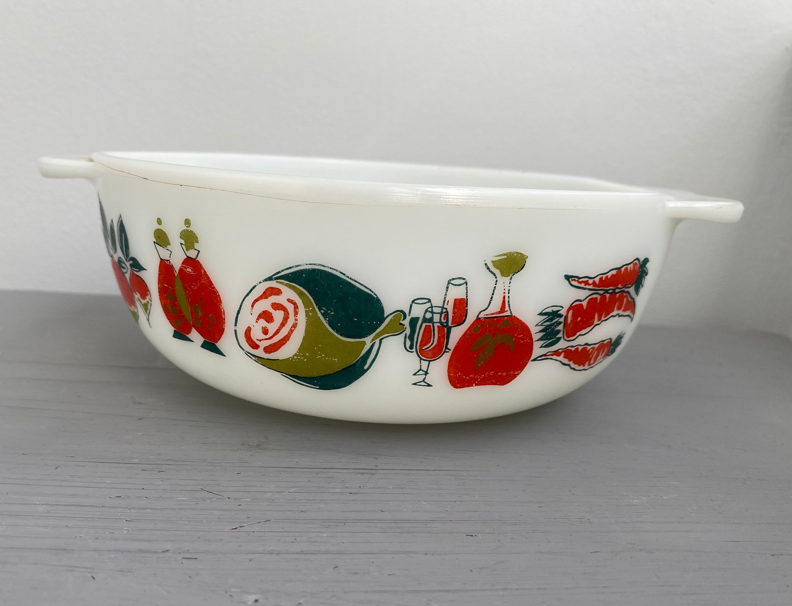 Vintage Retro JAJ Pyrex Serving Dish..1950s - Etsy