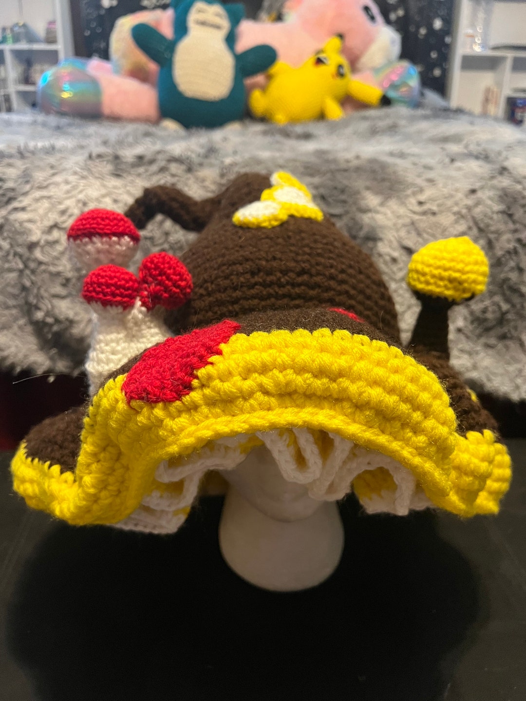 Toadstool Crochet Hat - Etsy