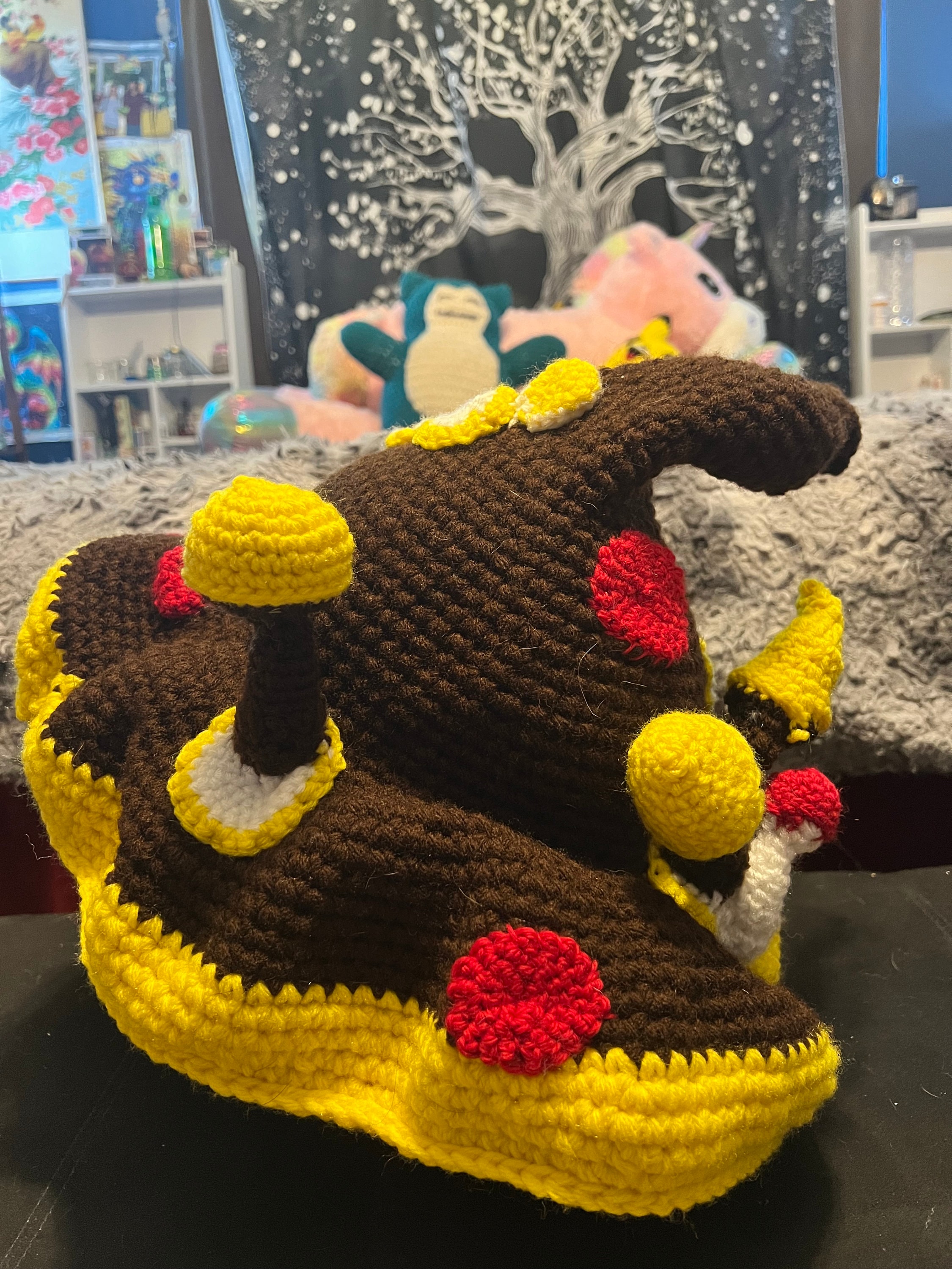 Toadstool Crochet Hat - Etsy