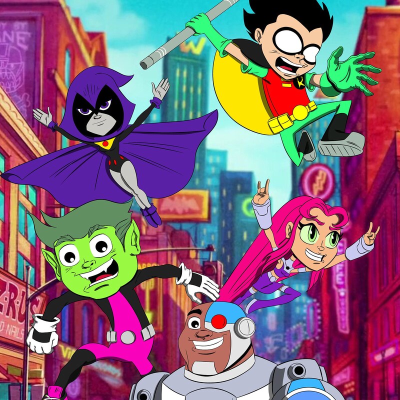 Teen Titans Go - Etsy