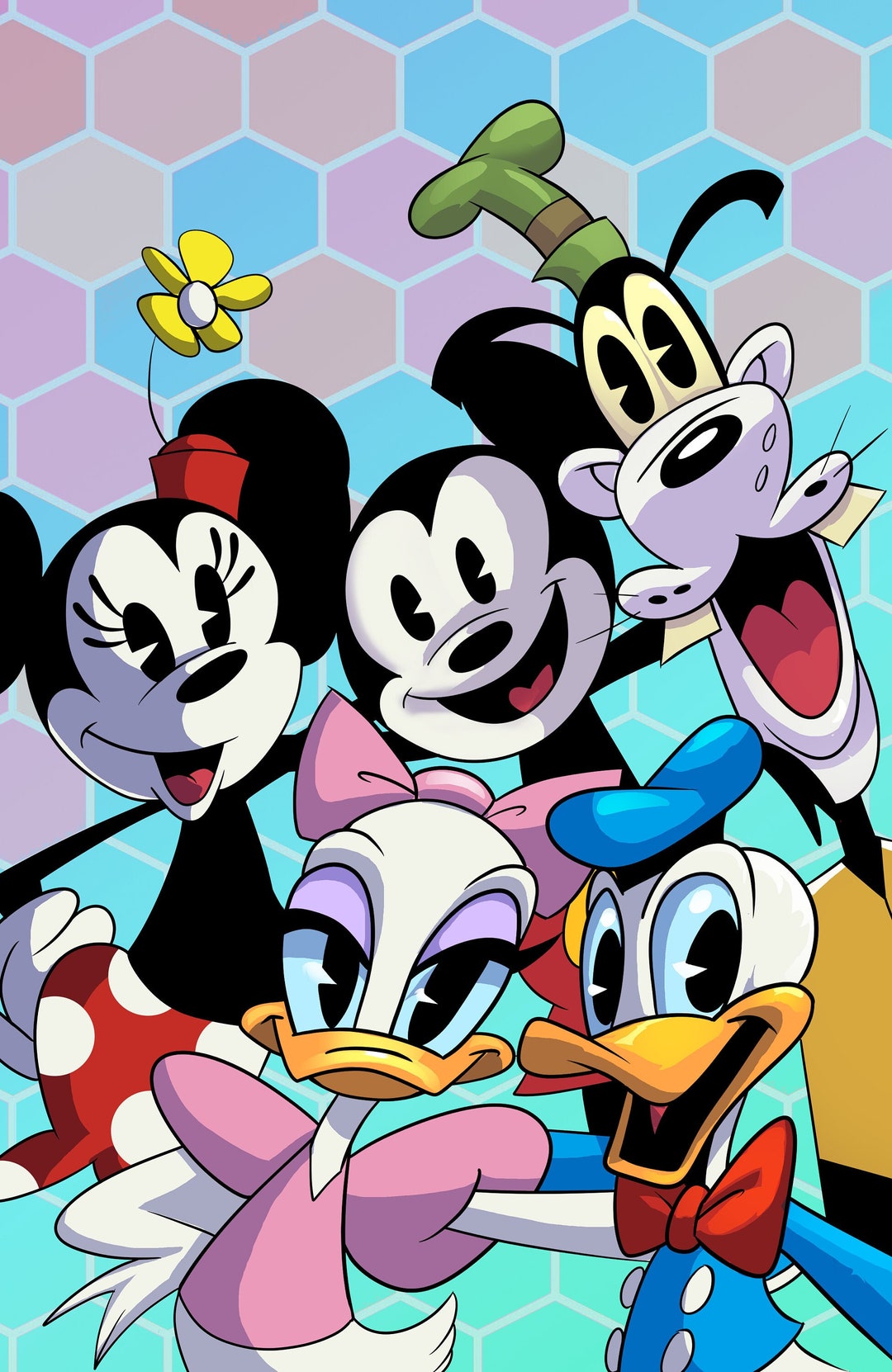 Classic Disney Crew 11x17 Group Selfie Poster Smiles, Magic, and ...