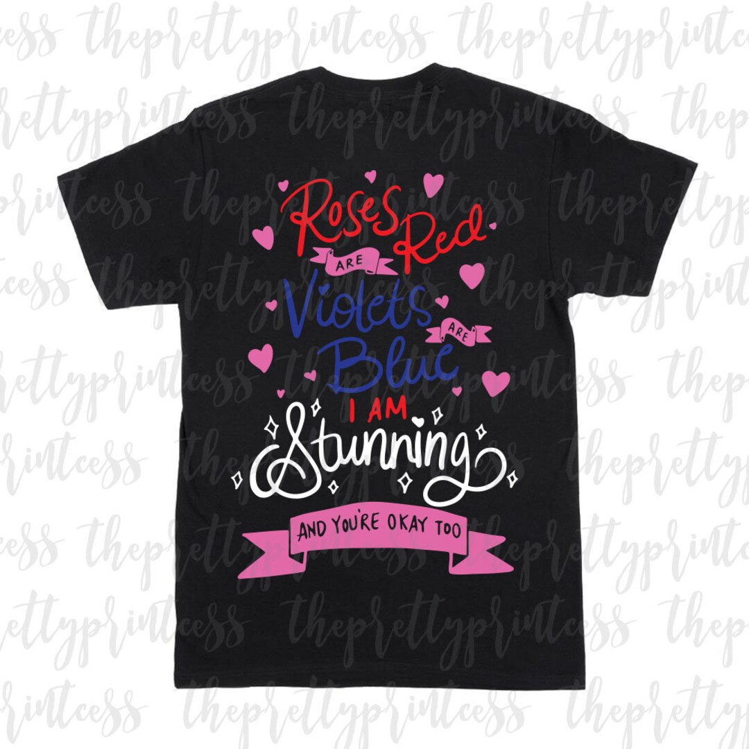 Roses Are Red Violets Are Blue SVG Cut File | Funny Valentines Day ...