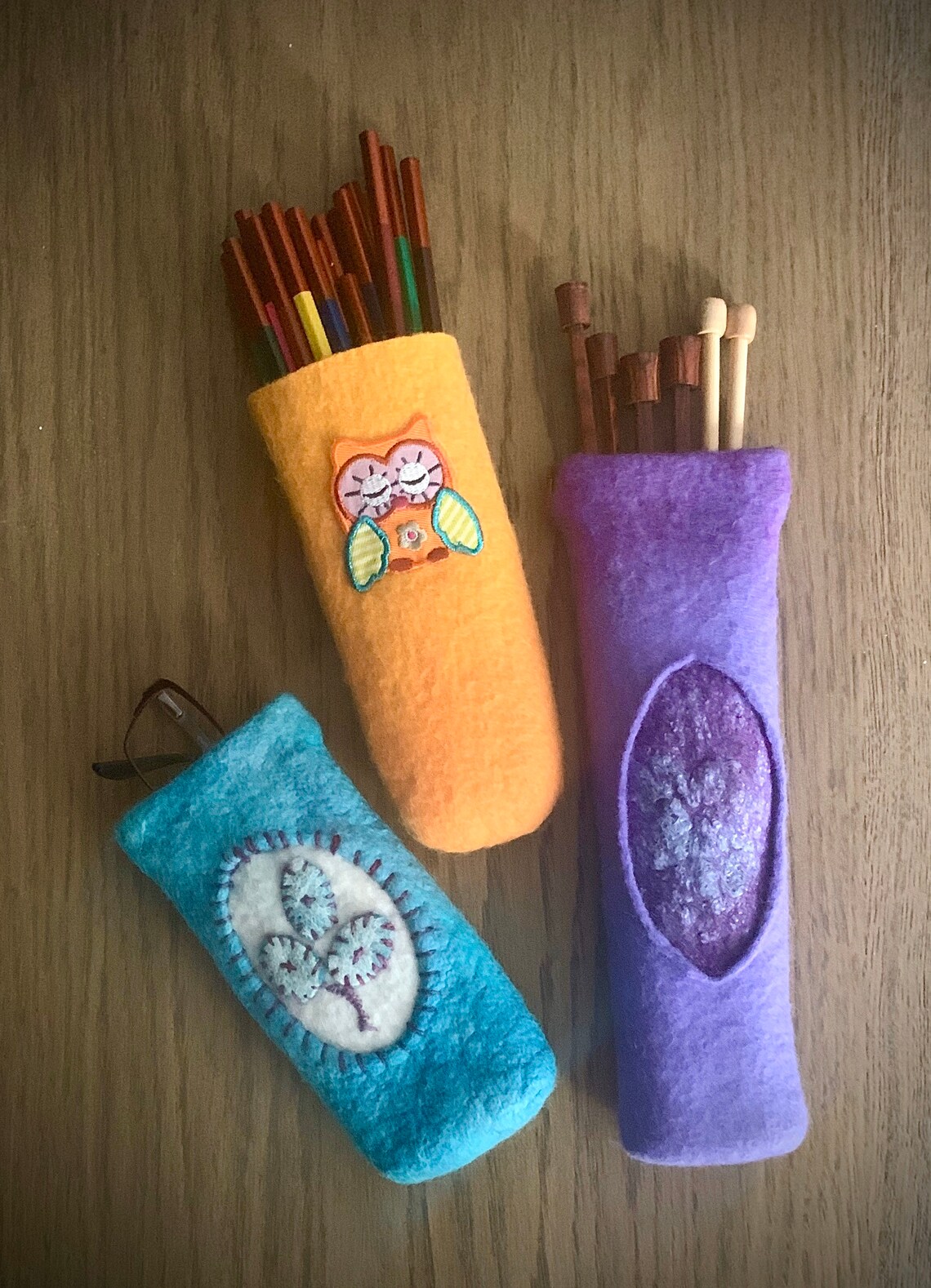 Felted Wool Pouch Kit. - Etsy