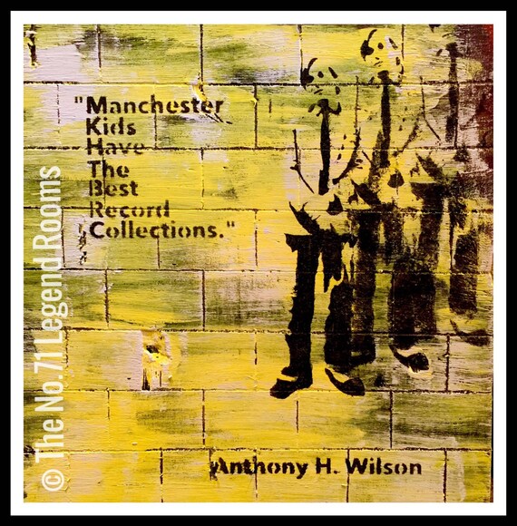 Manchester Kids Tony Wilson Factory Records Quotes - Etsy