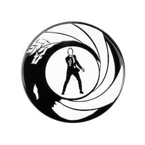 007 Enamel Pin - Etsy