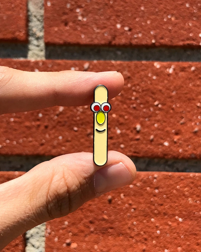 Stick Stickly Enamel Pin - Etsy