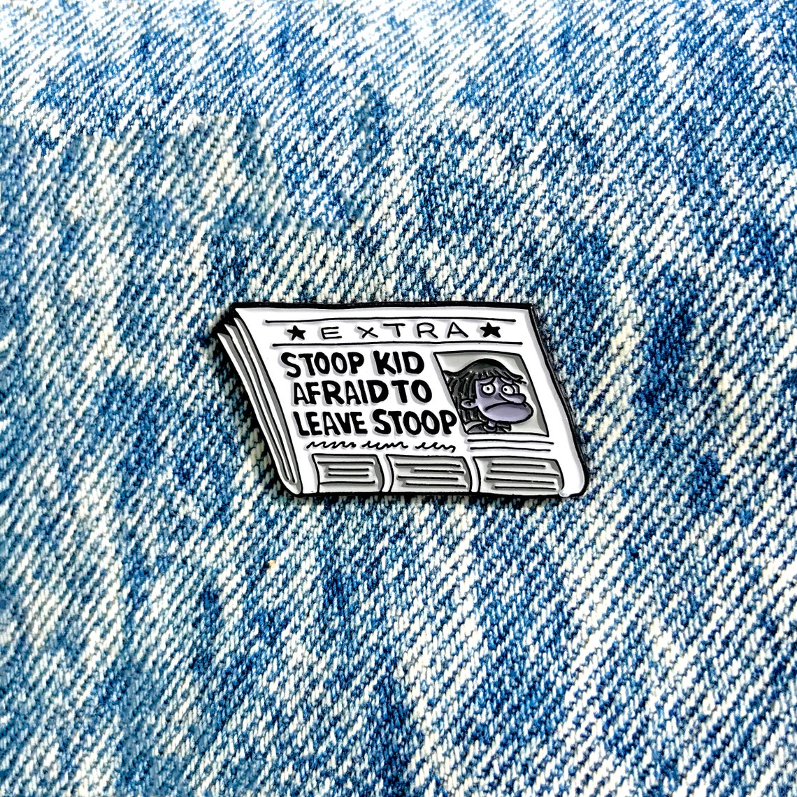 Stoop Kid Enamel Pin - Etsy