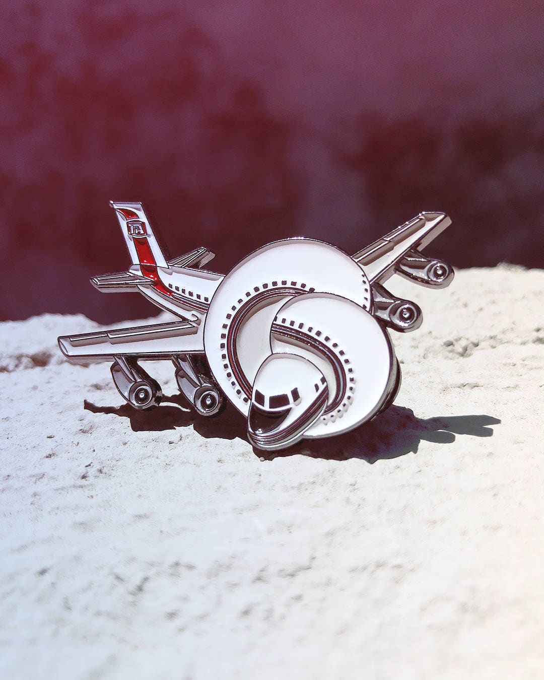 Airplane Enamel Pin - Etsy Canada