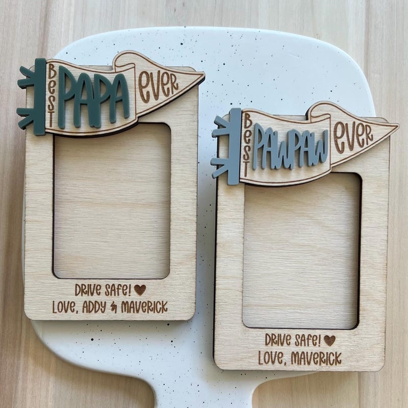 Dad Tool Magnet Frame - Etsy