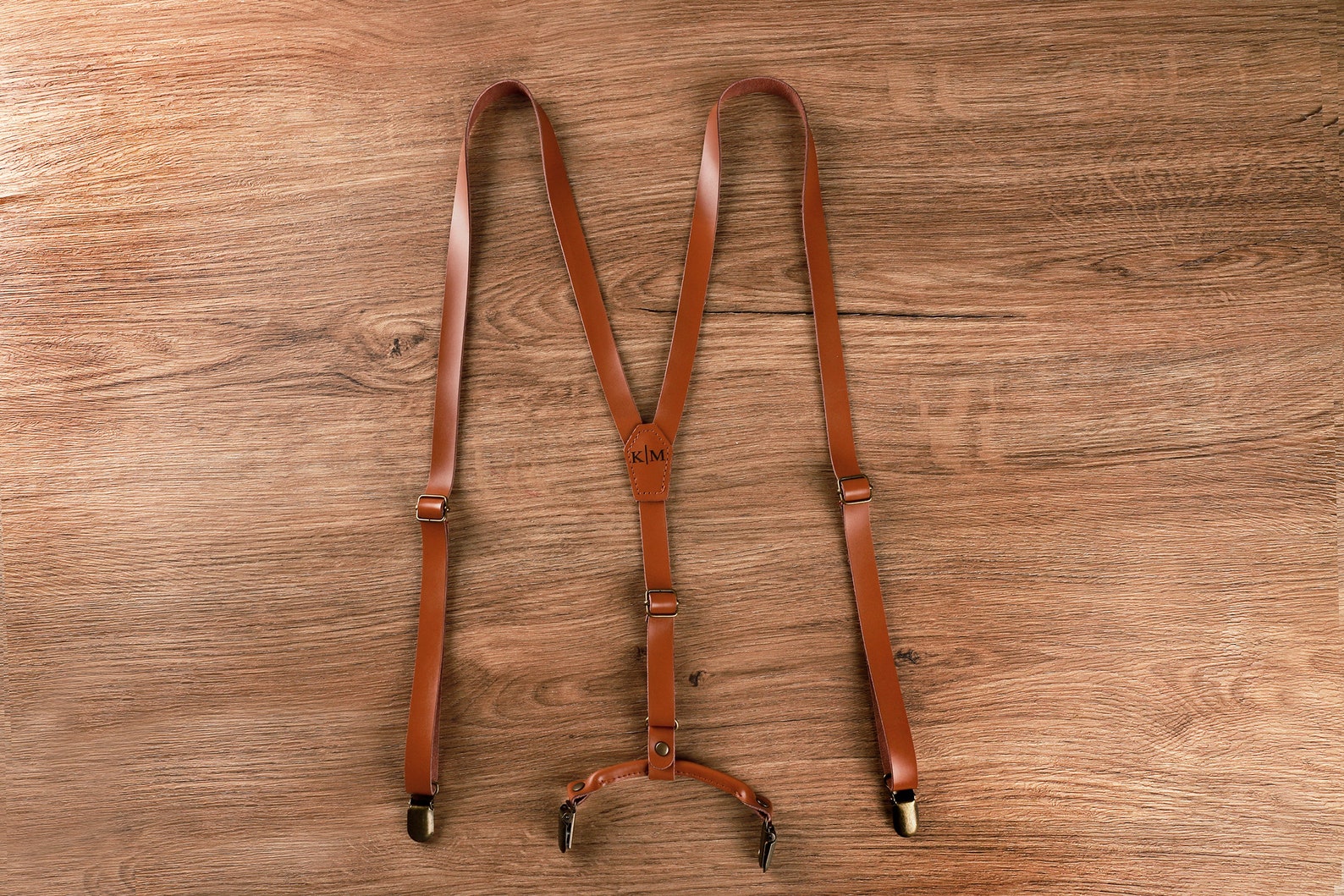 Genuine Leather Suspenders Men Brown Suspenders Wedding - Etsy