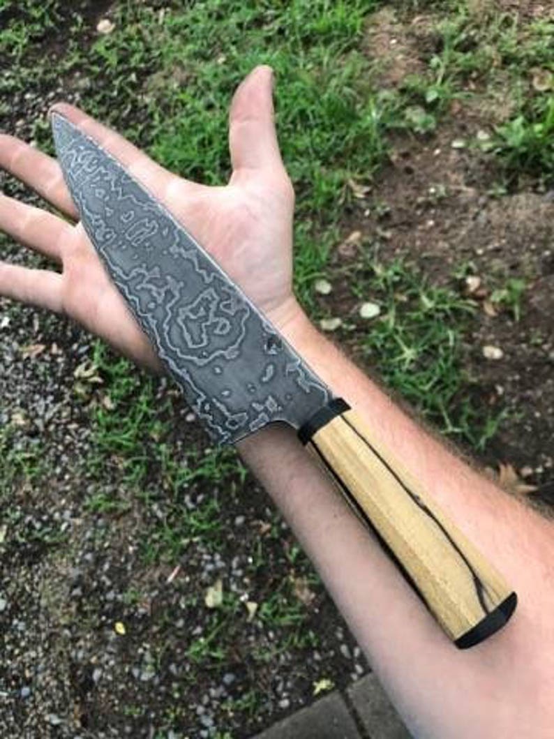 Custom Order for Random Pattern Damascus 8 Carbon Steel - Etsy