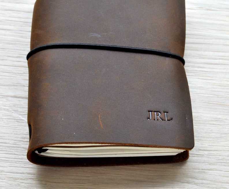 Personalized Journal Refillable Leather Journal Customized Notebook ...