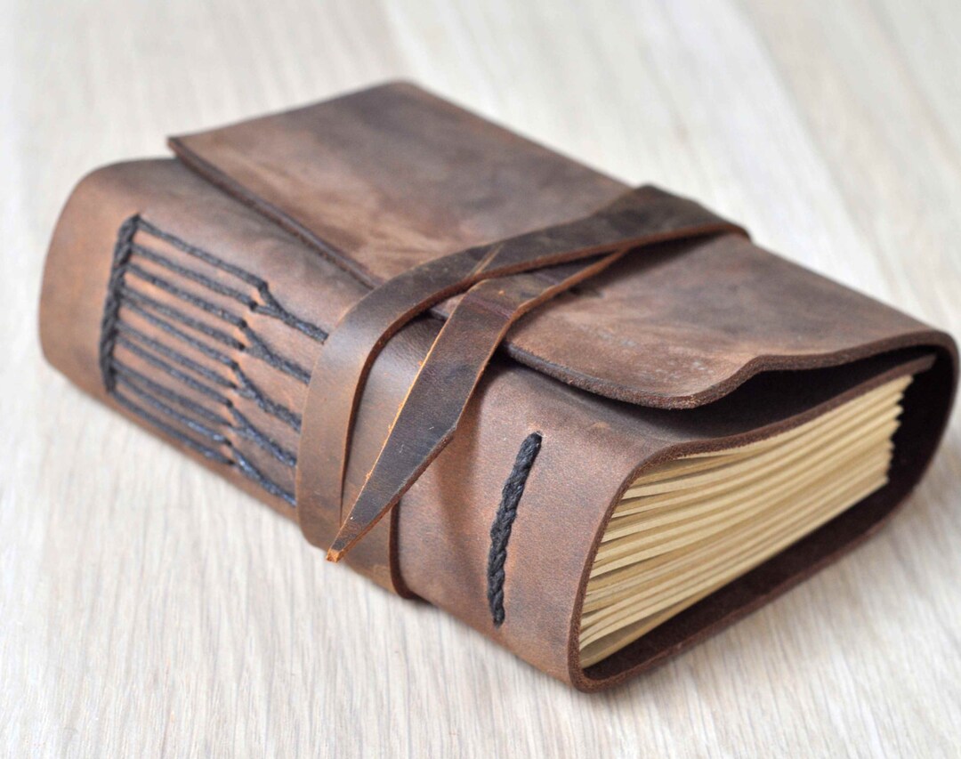 Vintage Leather Journal Personalized Journals Leather Sketchbook ...