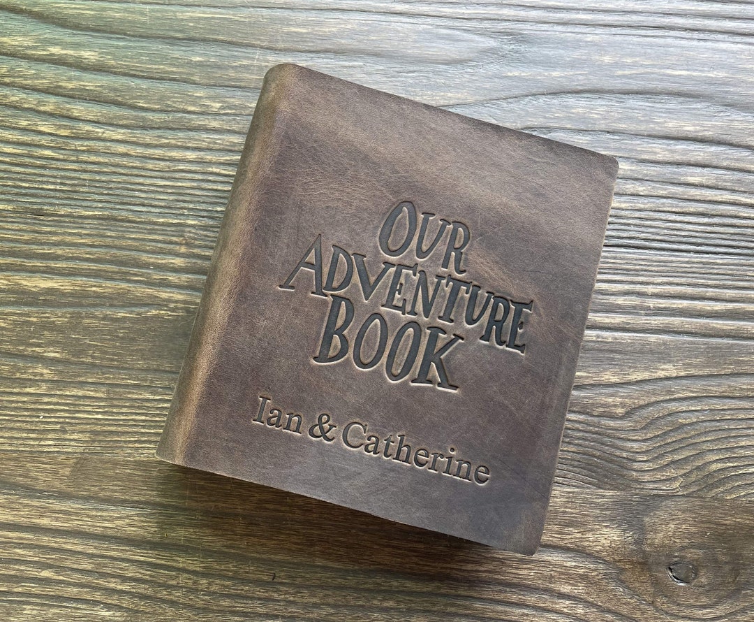 Personalized Our Adventure Book ,custom Photo Album ,leather Scrapbook ...