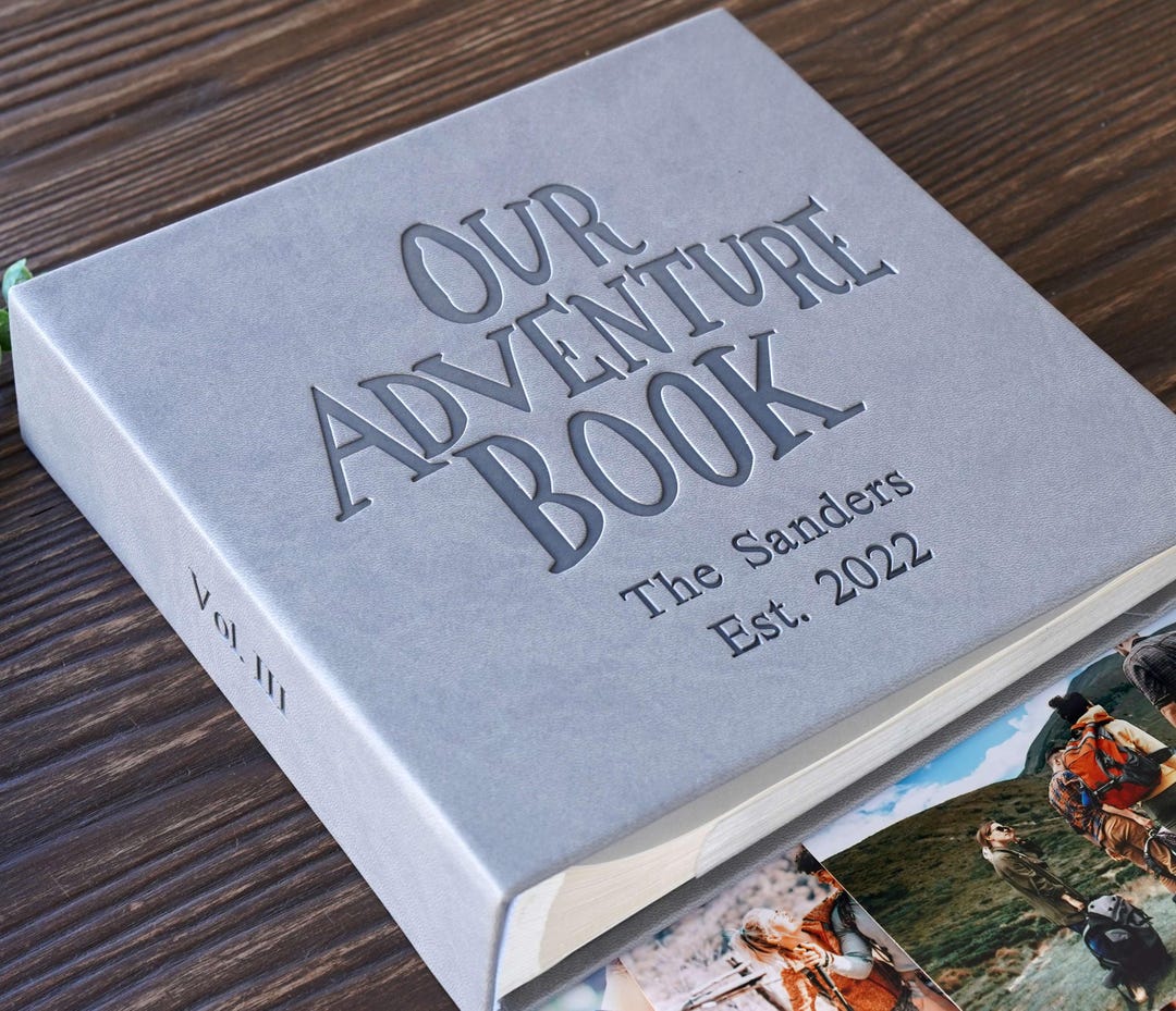 Personalized Our Adventure Book,family Adventures Album, Photo Album ...