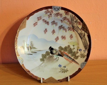 Stunning Large Ceramic Siaki Collectors Plate LILIES Flowers | Etsy