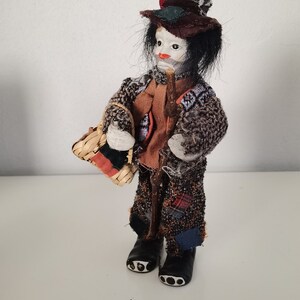 Vintage Homeless Porcelain Clown Clown Ceramic Figurine | Etsy