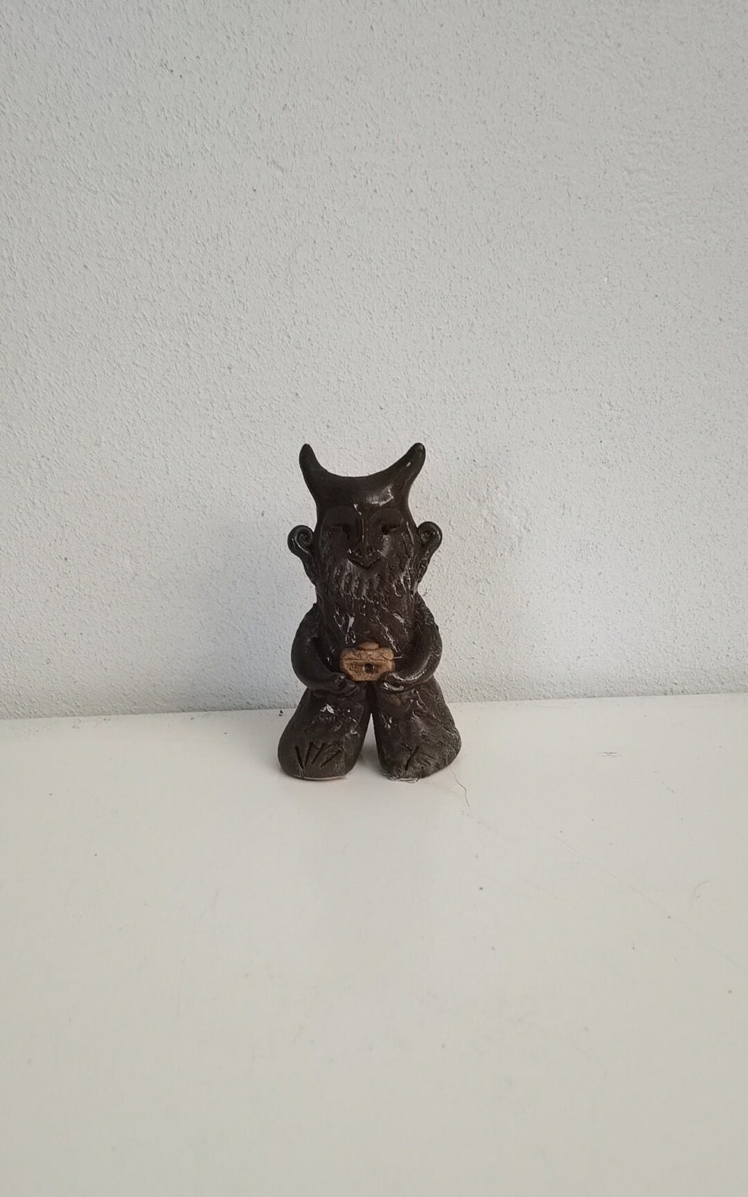 Vintage Ceramic Devil Figurine / Ceramic Devil / Halloween Decorations ...