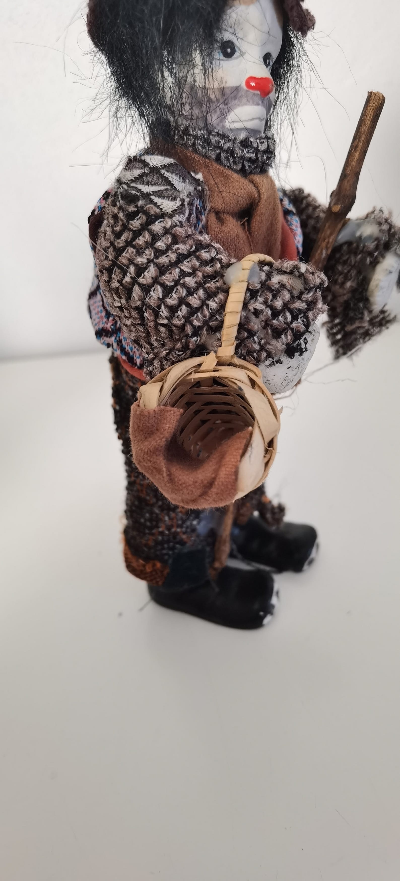 Vintage Homeless Porcelain Clown Clown Ceramic Figurine | Etsy