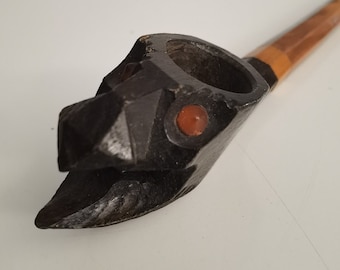 Carved Wooden Smoker - Etsy