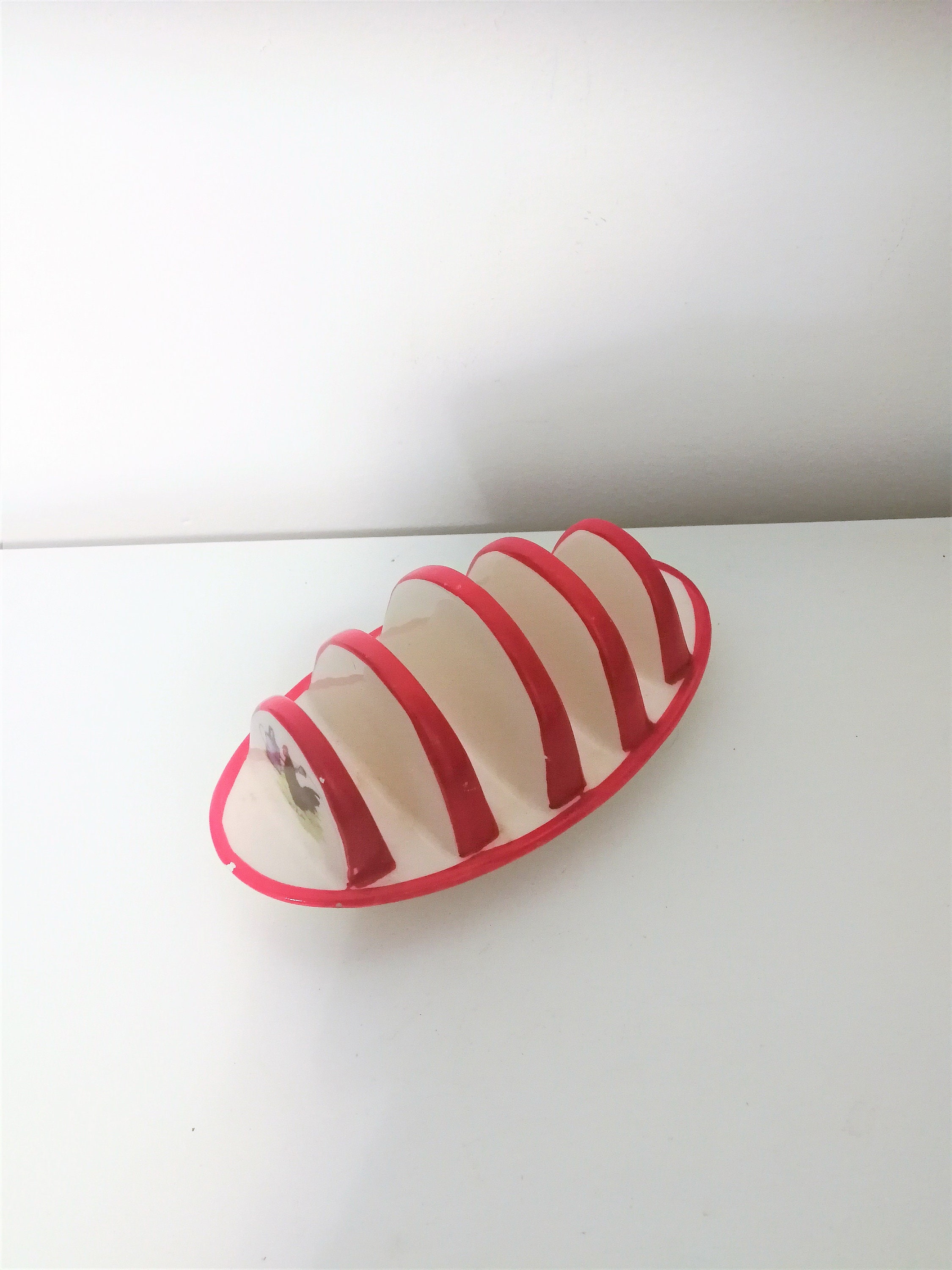 Vintage Ceramics TOAST SERVER RACK Serving Tray 4 Pieces Toast | Etsy