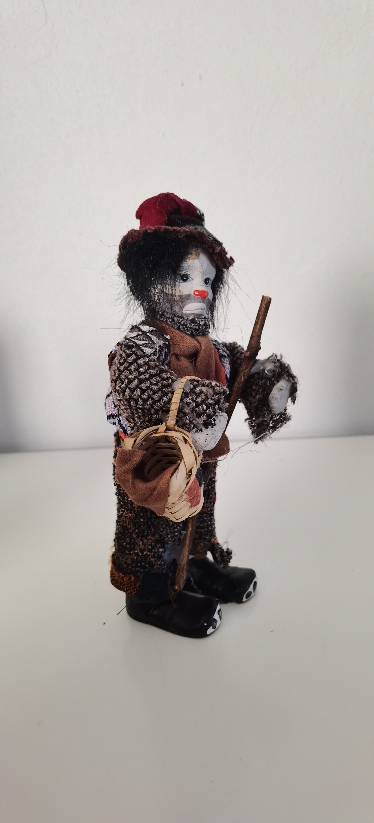 Vintage Homeless Porcelain Clown Clown Ceramic Figurine | Etsy