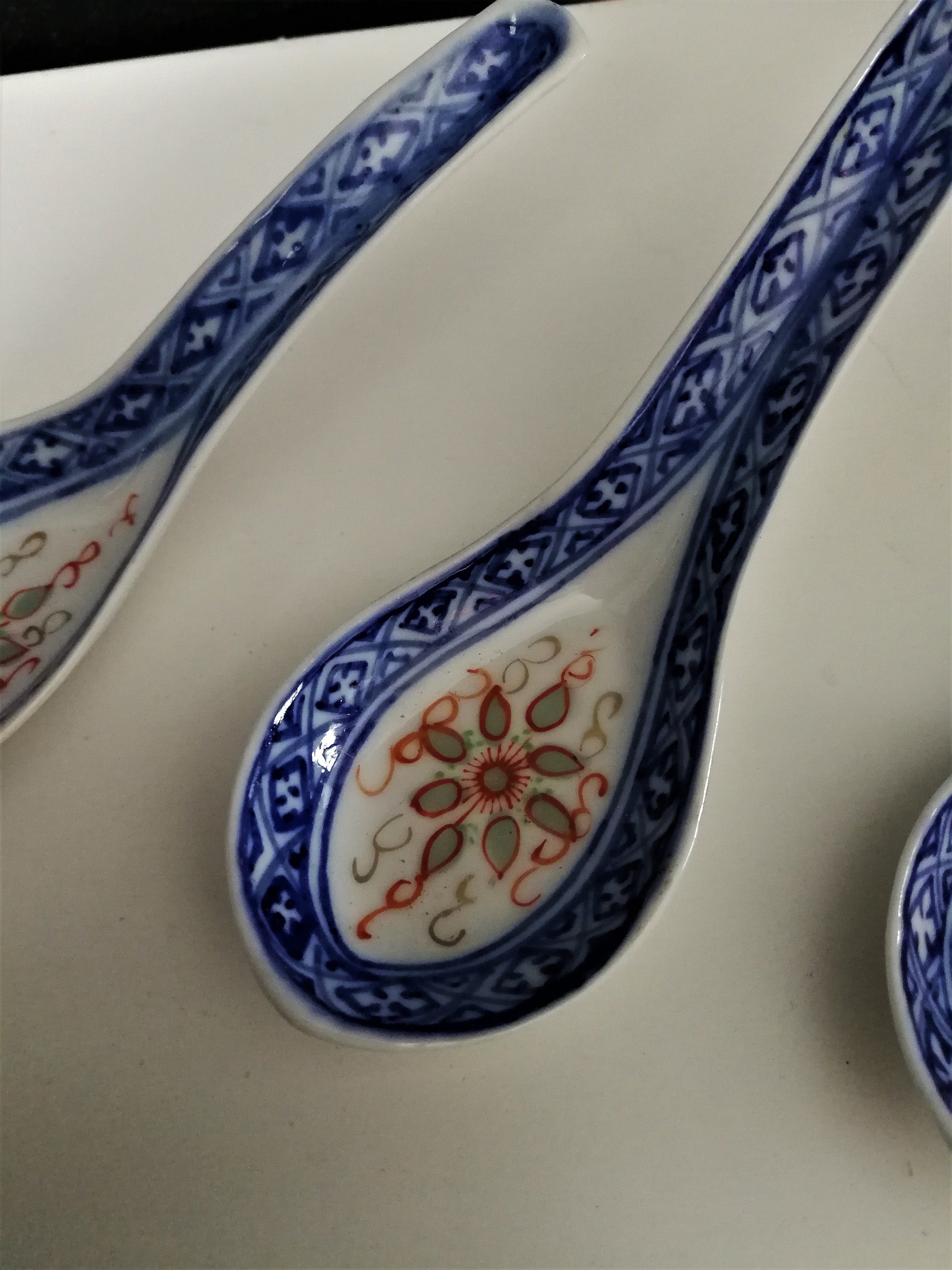 Vintage Chinese Blue and White Rice Wheat Grain Rice Eyes - Etsy