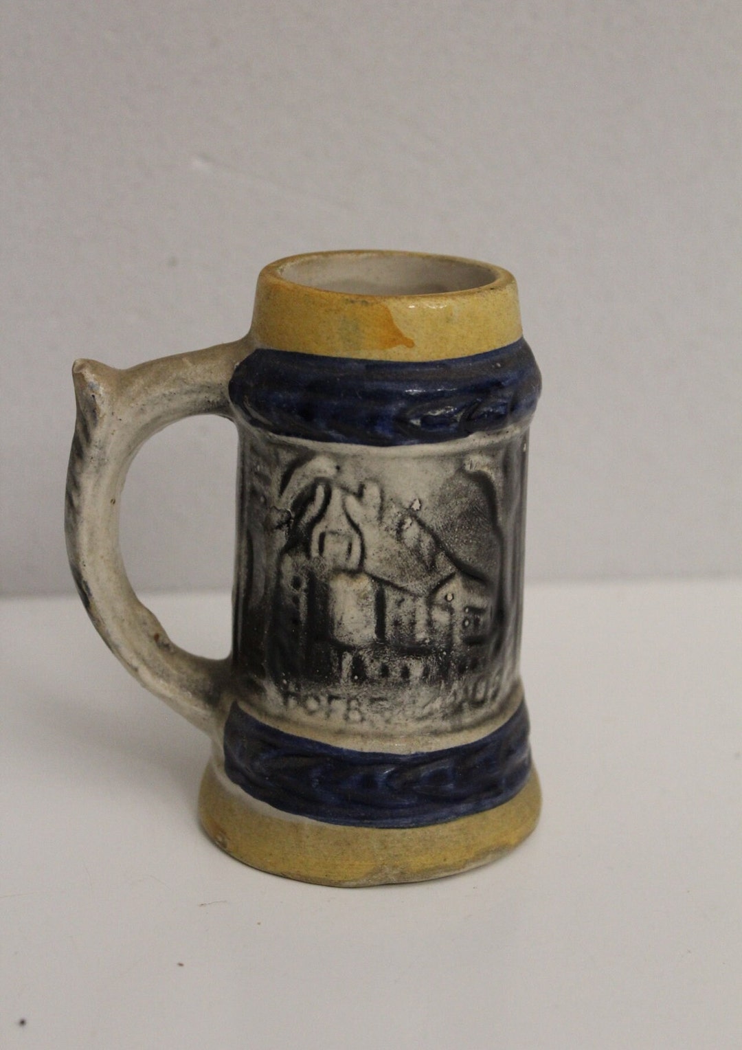 Vintage West Germany, Munchen Village Ceramic Drinking Stein #902 ...