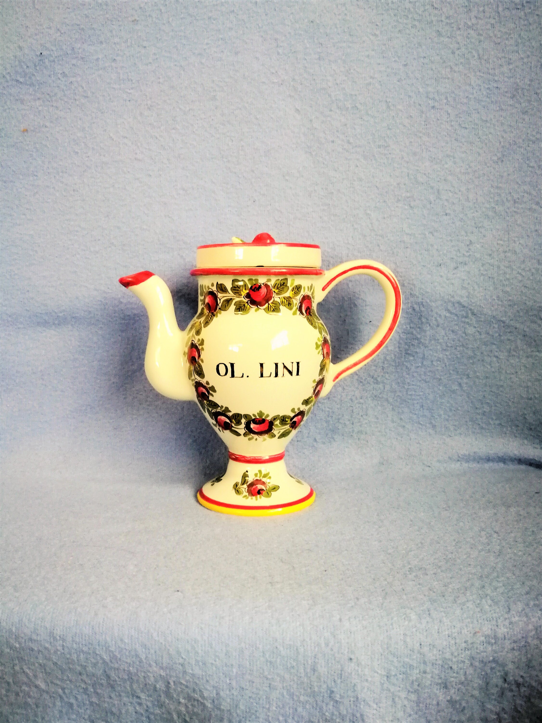 Vintage Holland Ceramic Ol.Lini Pitcher Decanter Jug Antique | Etsy