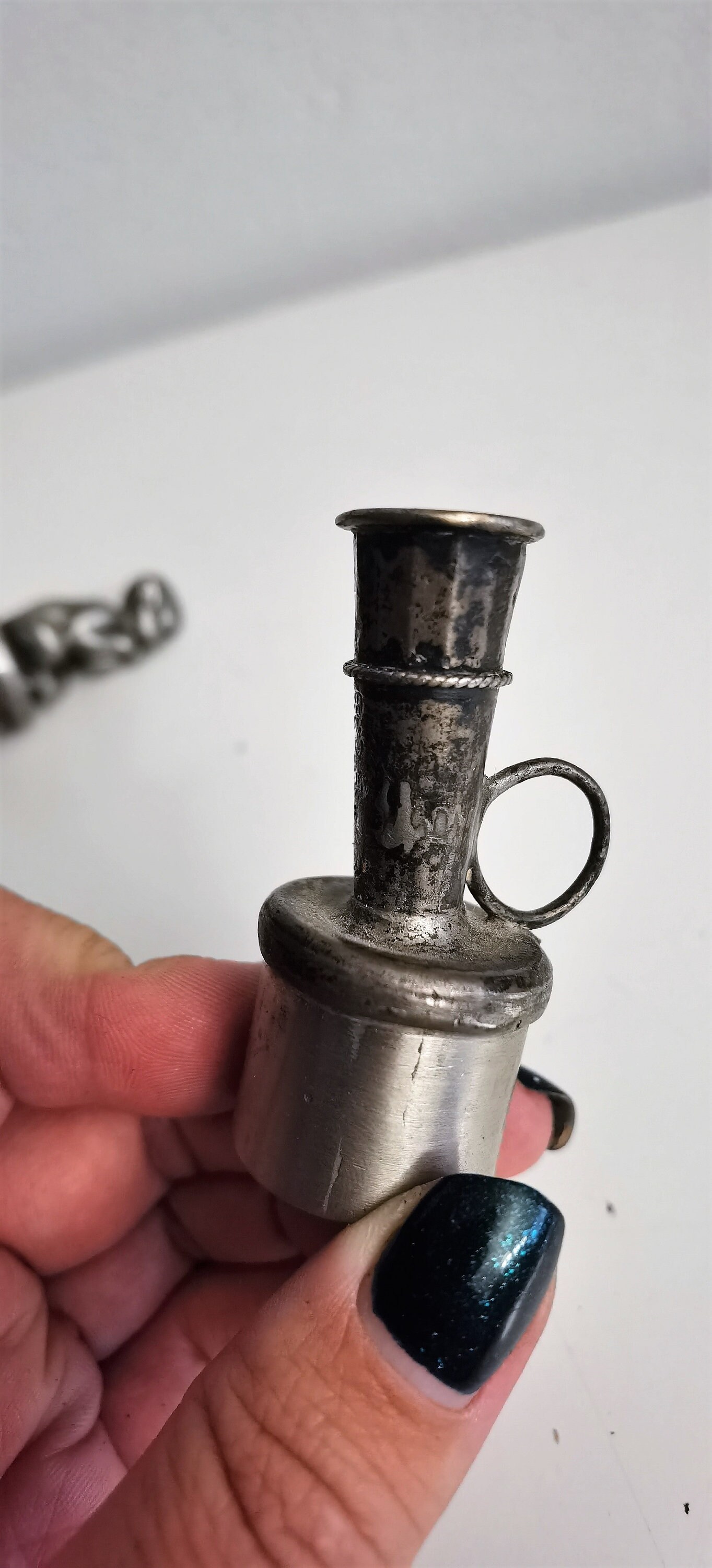 Antique Vintage Metal and Cork Bottle Stopper , Old Bar Tool, Equipment ...