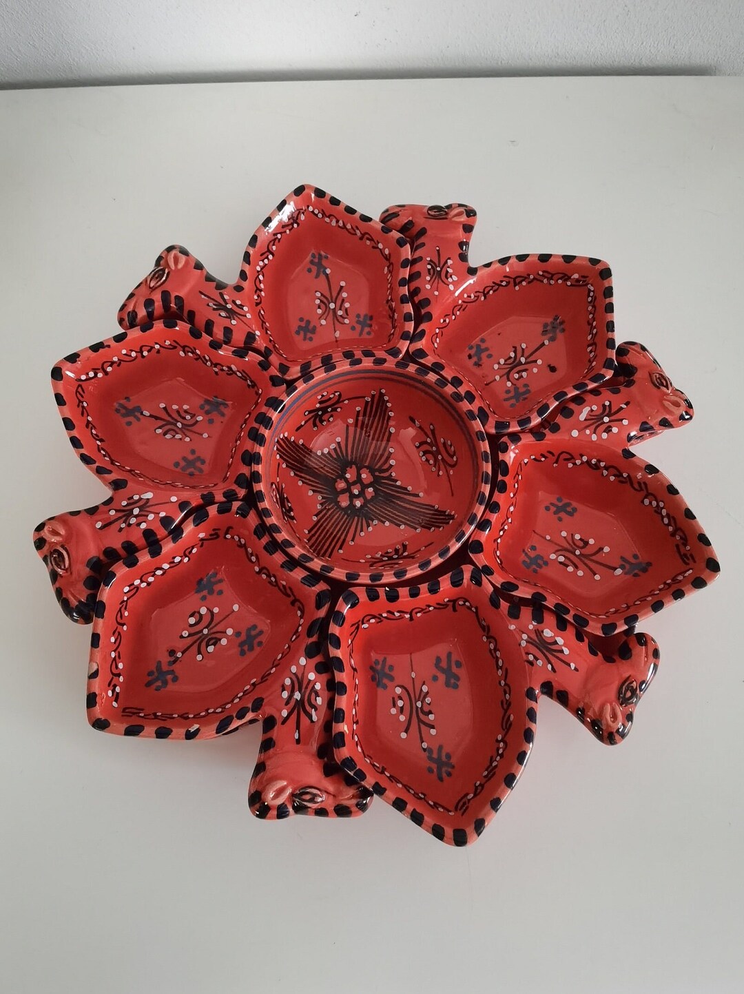 Set of Six Vintage Plates in the Shape of a Camel a Round - Etsy