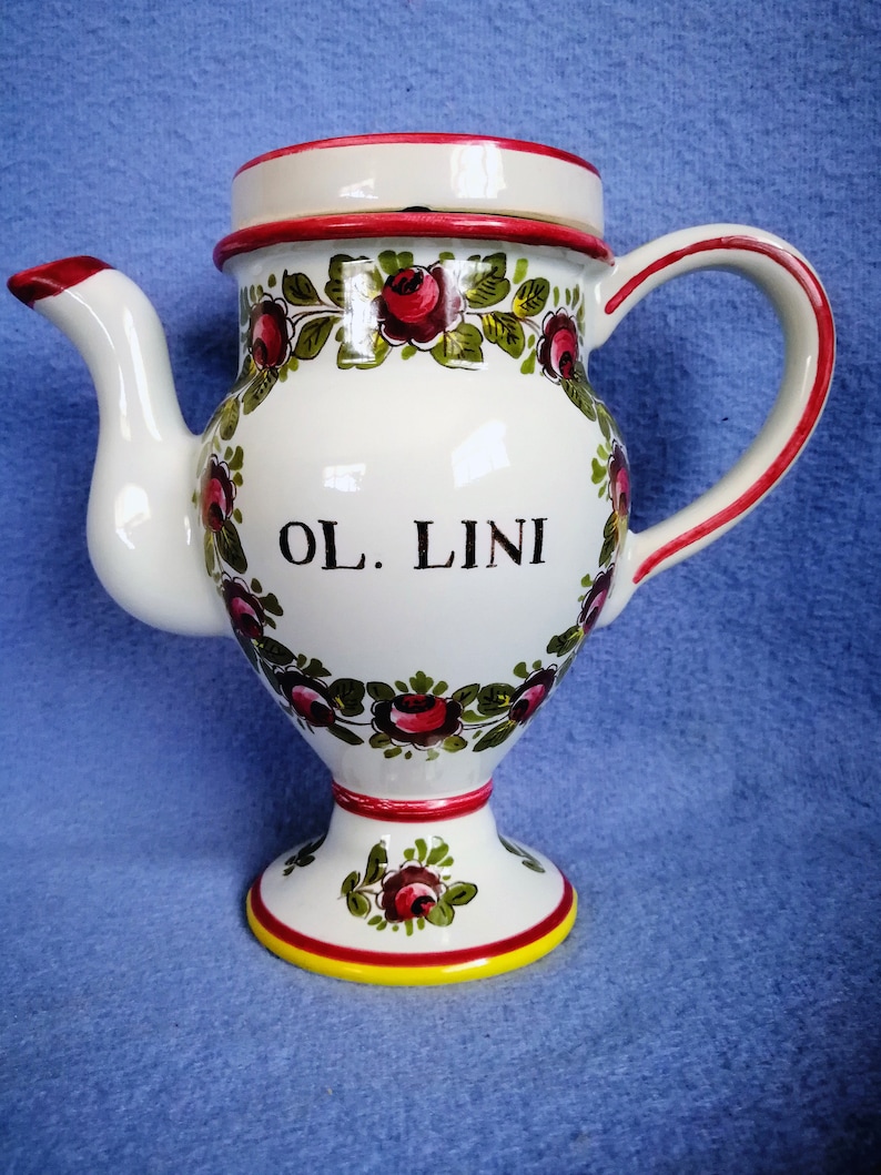 Vintage Holland Ceramic Ol.lini Pitcher Decanter Jug Antique - Etsy