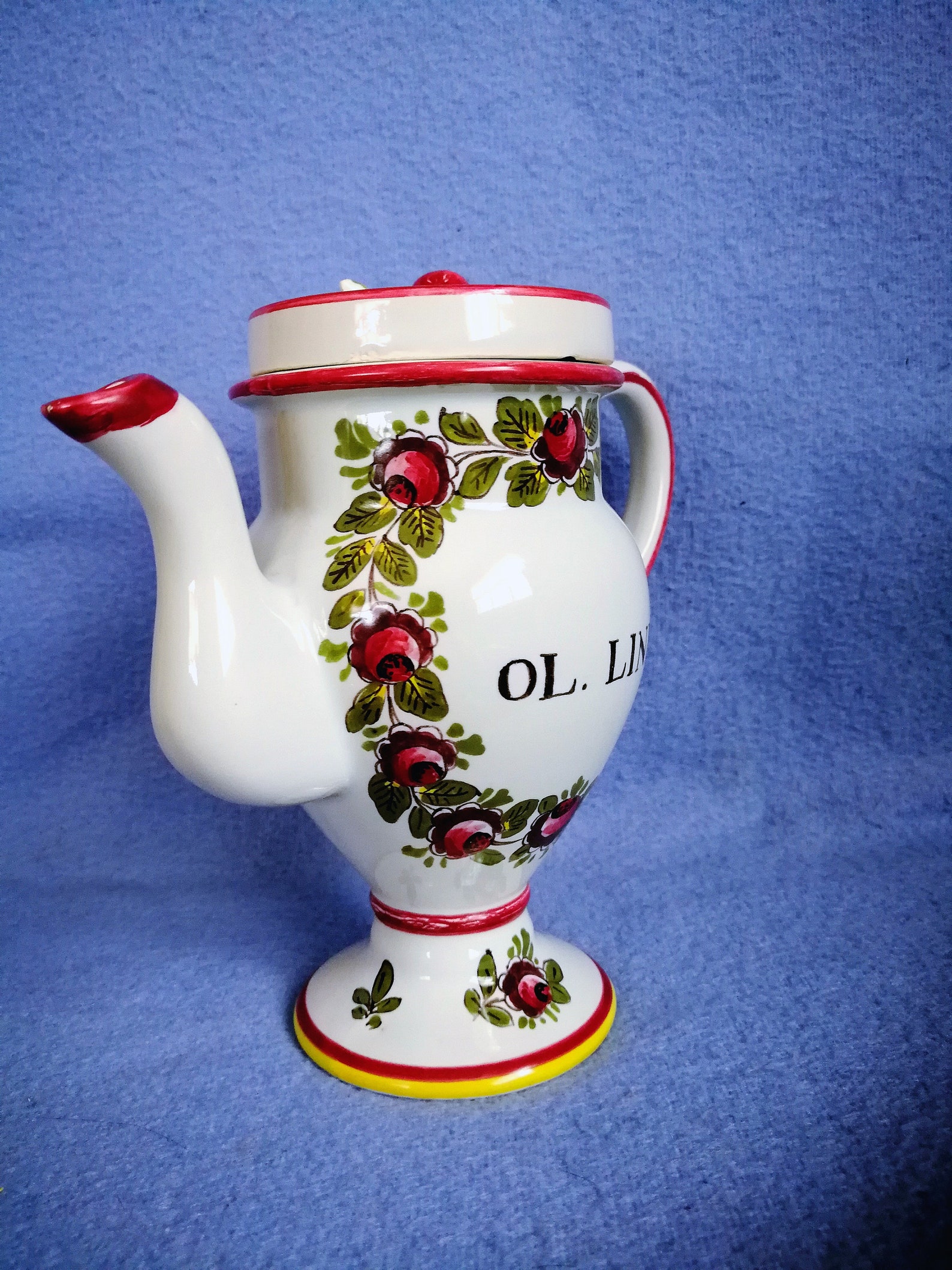 Vintage Holland Ceramic Ol.lini Pitcher Decanter Jug Antique - Etsy