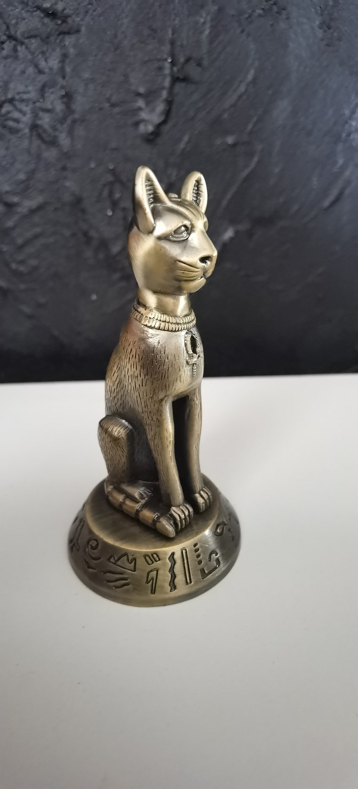 Statue of the Egyptian Goddess Bastet pharaonic Cat Statue - Etsy Canada
