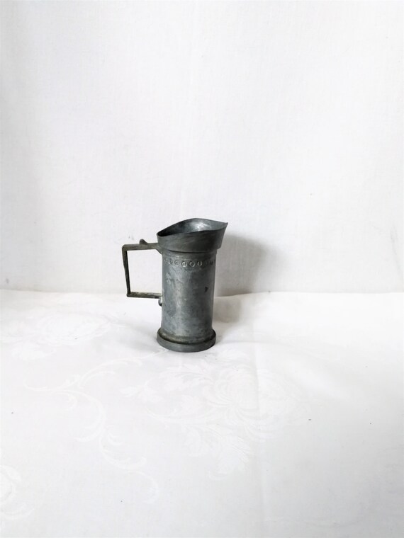 Vintage Old Dutch Pewter Measuring Cup Measuring Tankard - Etsy